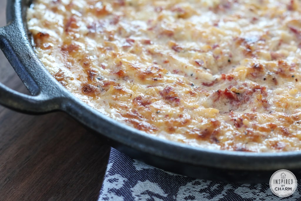 Skillet Reuben Dip Recipe - classic reuben ingreidents turned dip!