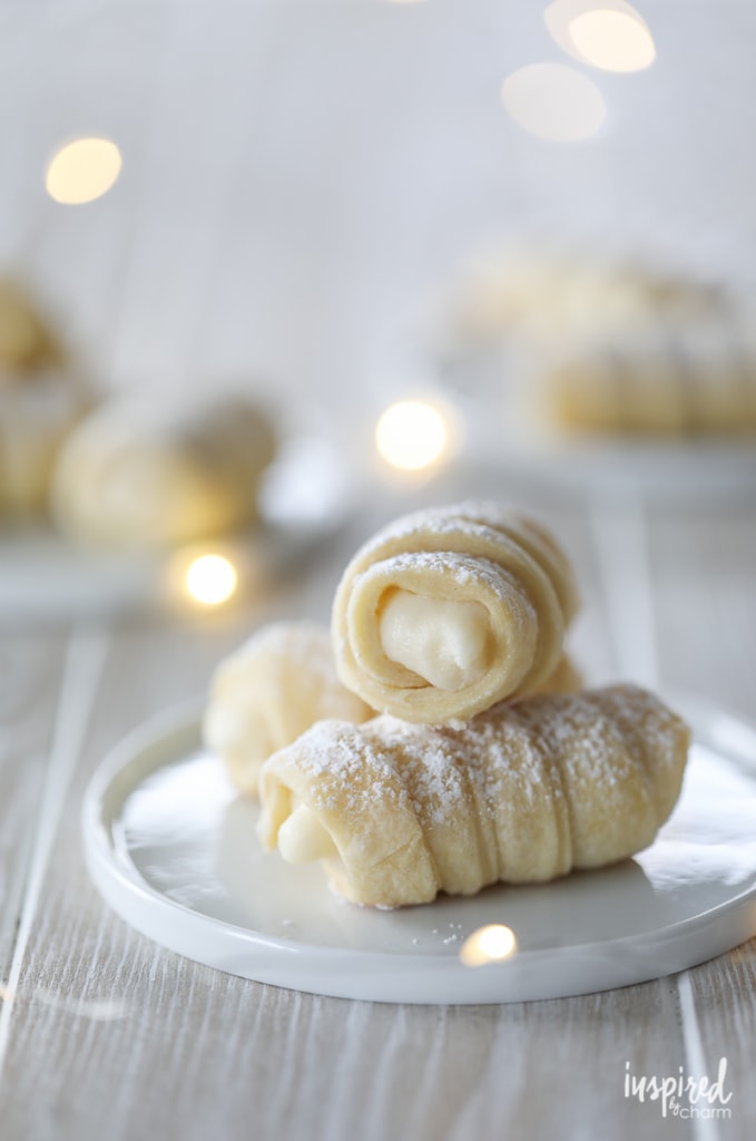 Learn how to make these Cream Horn Cookies (Lady Locks)
