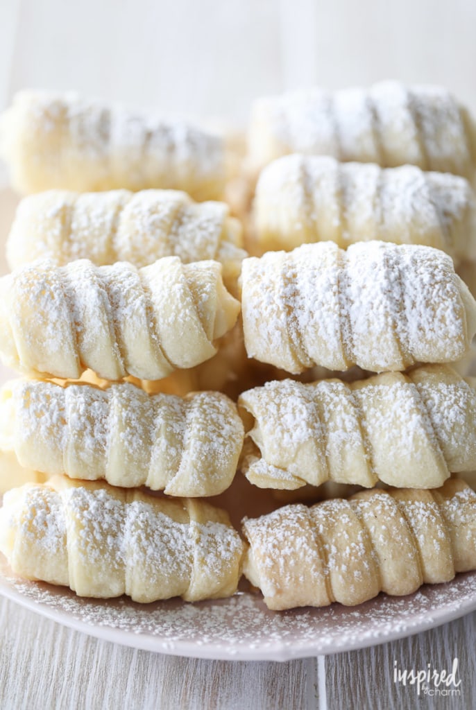 Learn how to make these Cream Horn Cookies (Lady Locks)