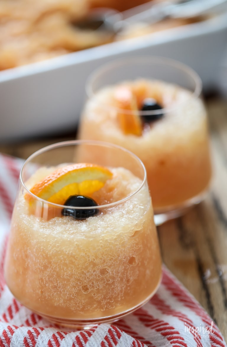Frozen Old Fashioned Slush Recipe (Delicious Slush Recipe!)