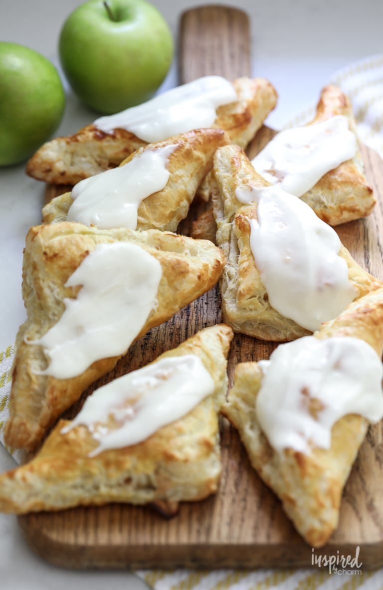 Cream Cheese and Apple Turnovers - easy apple pastry recipe