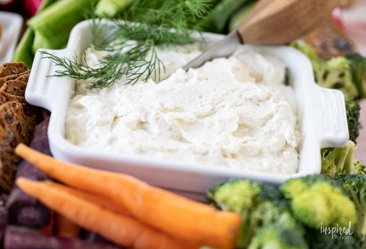 Cheesy Veggie Dip