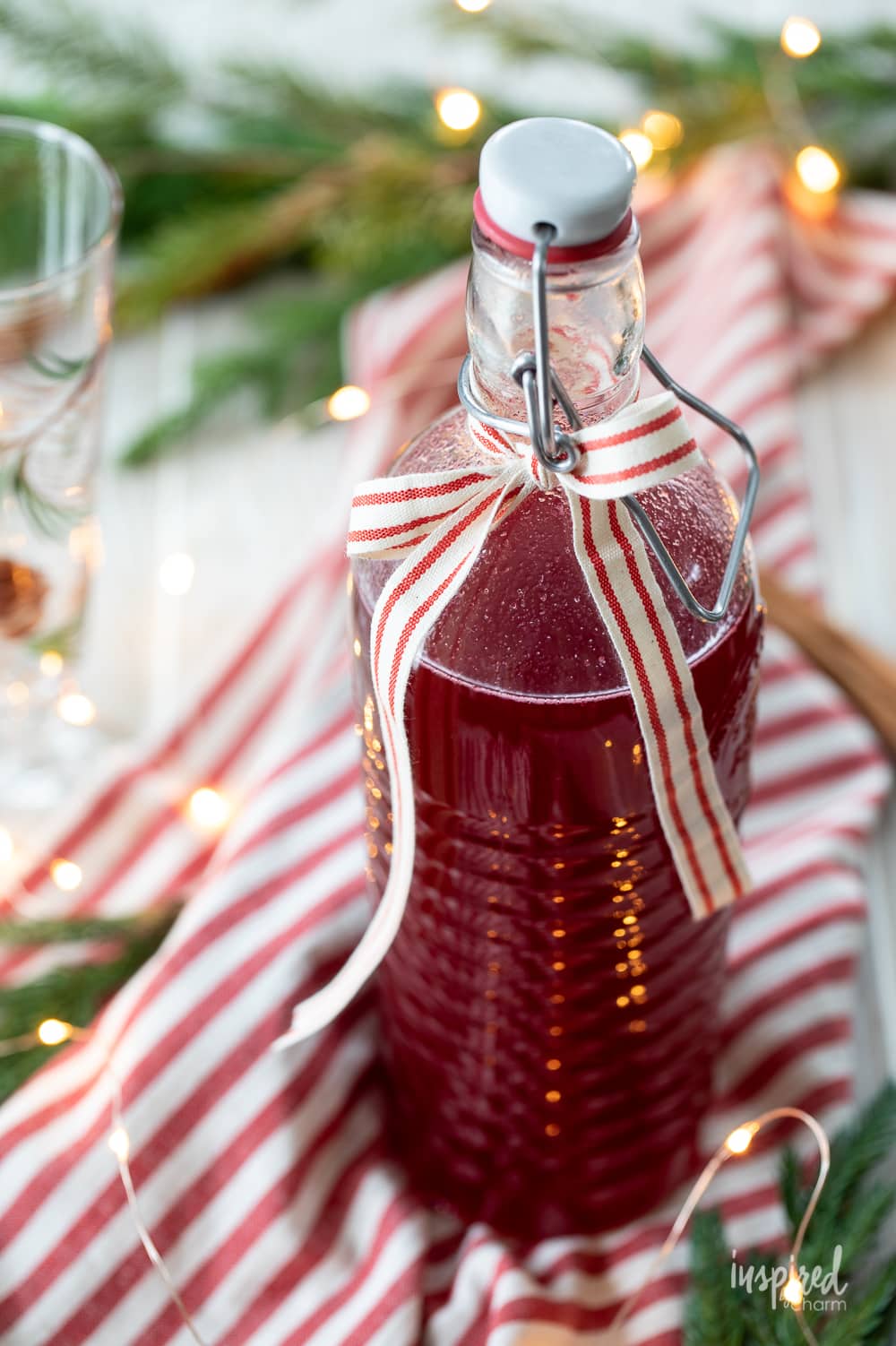 Spiced Cranberry Simple Syrup