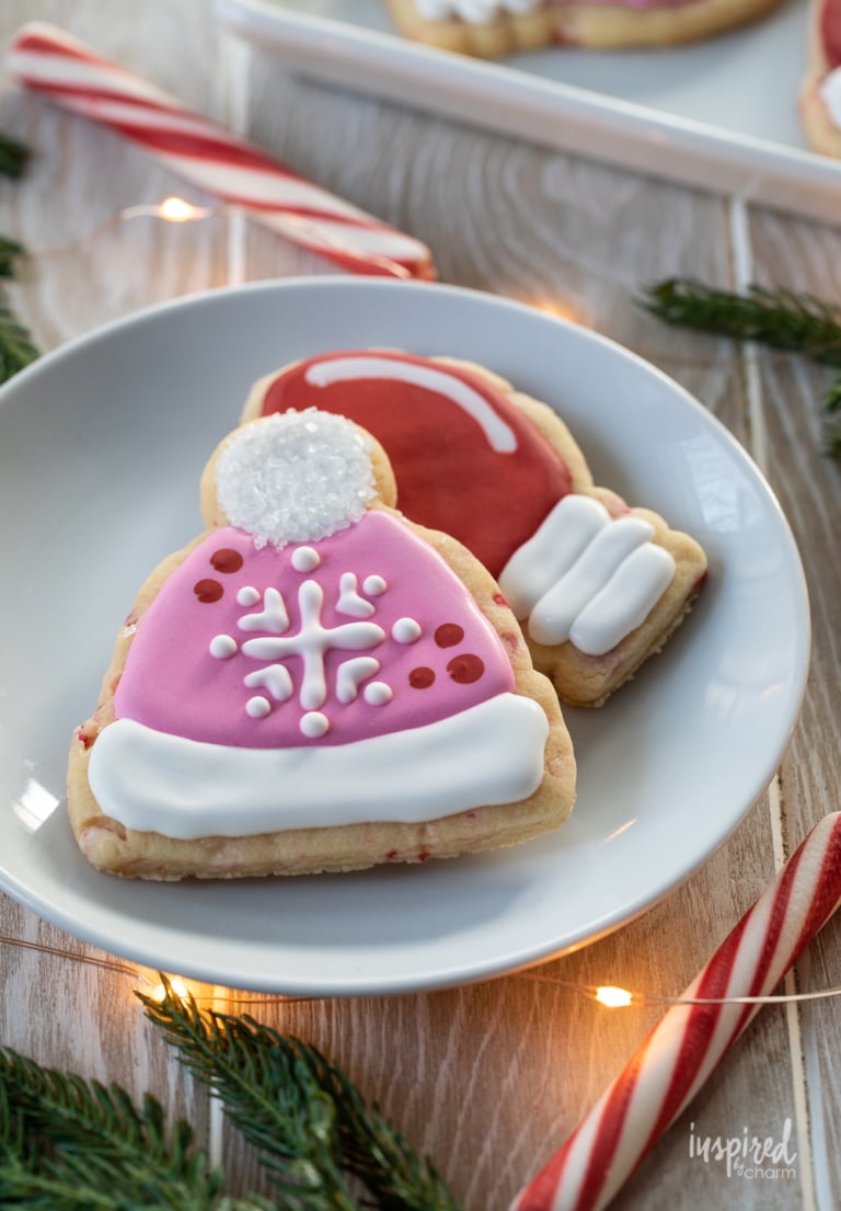 Peppermint Sugar Cookies
