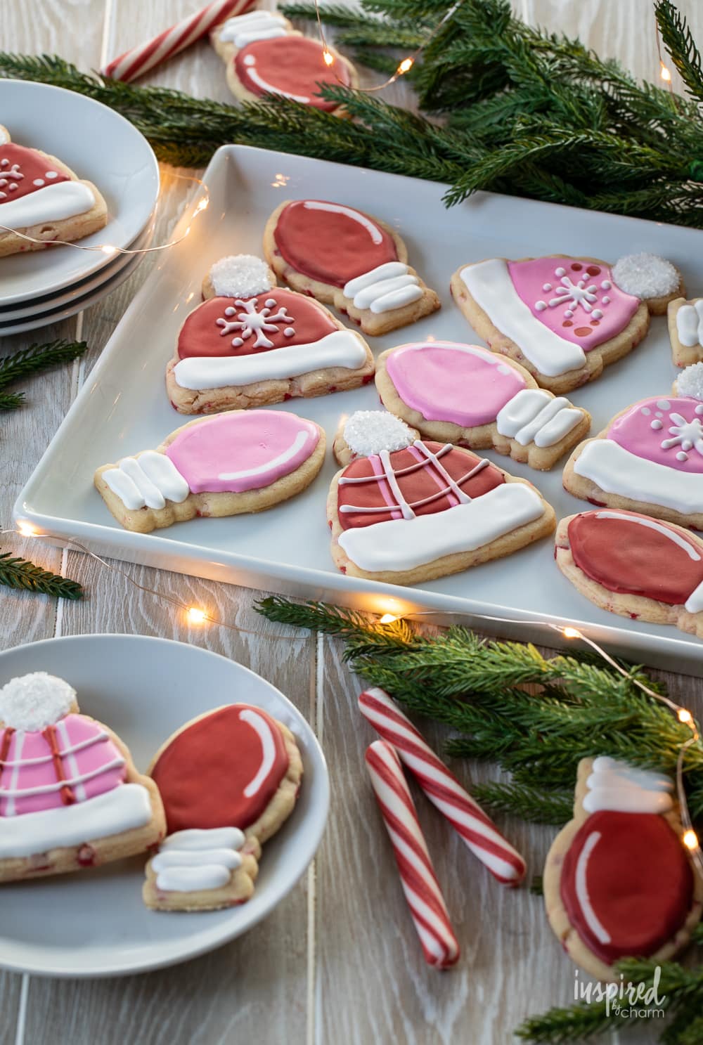 Peppermint Sugar Cookies