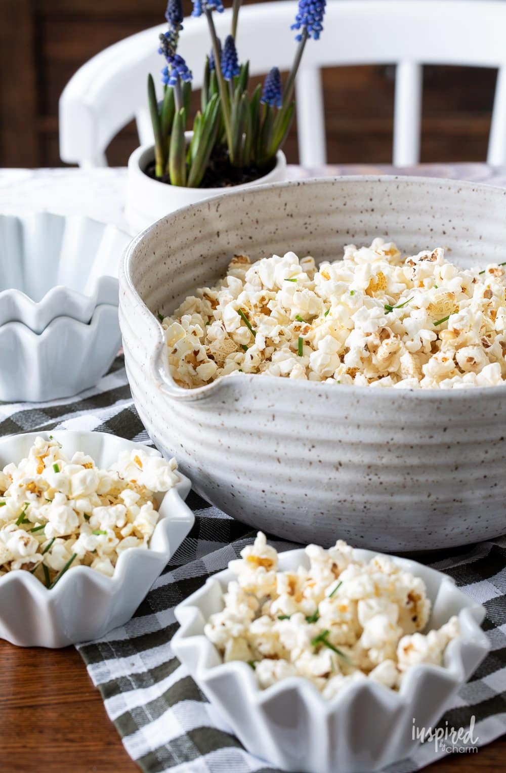 Parmesan Truffle Popcorn