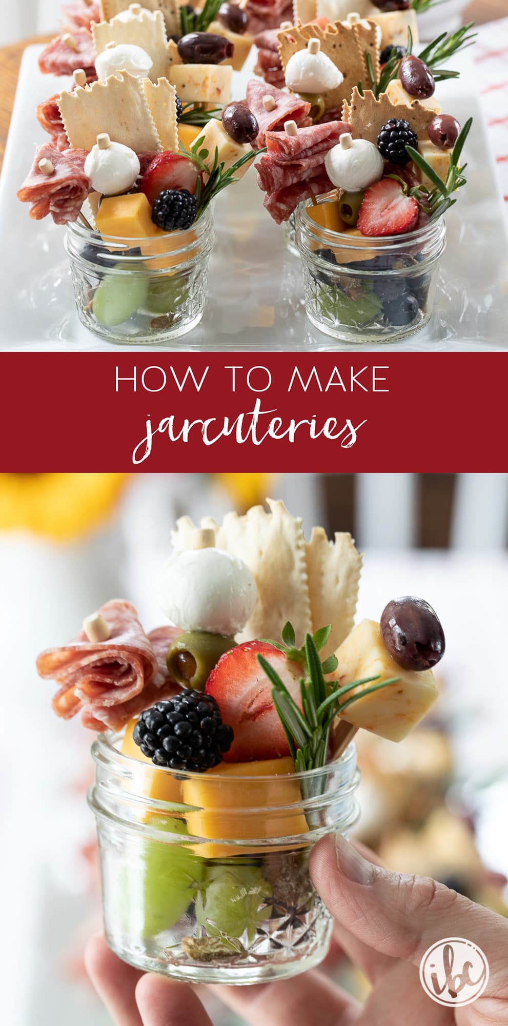 Jarcuterie - an adorable single serving charcuterie!