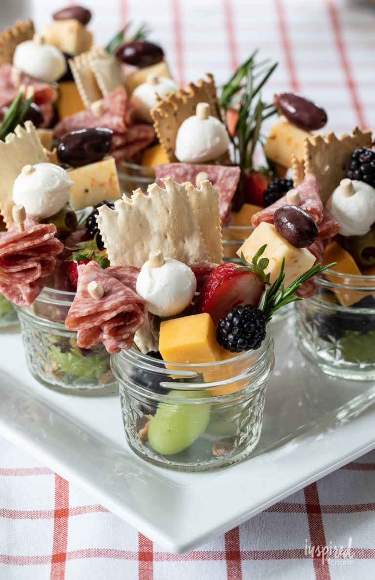 Jarcuterie - an adorable single serving charcuterie!