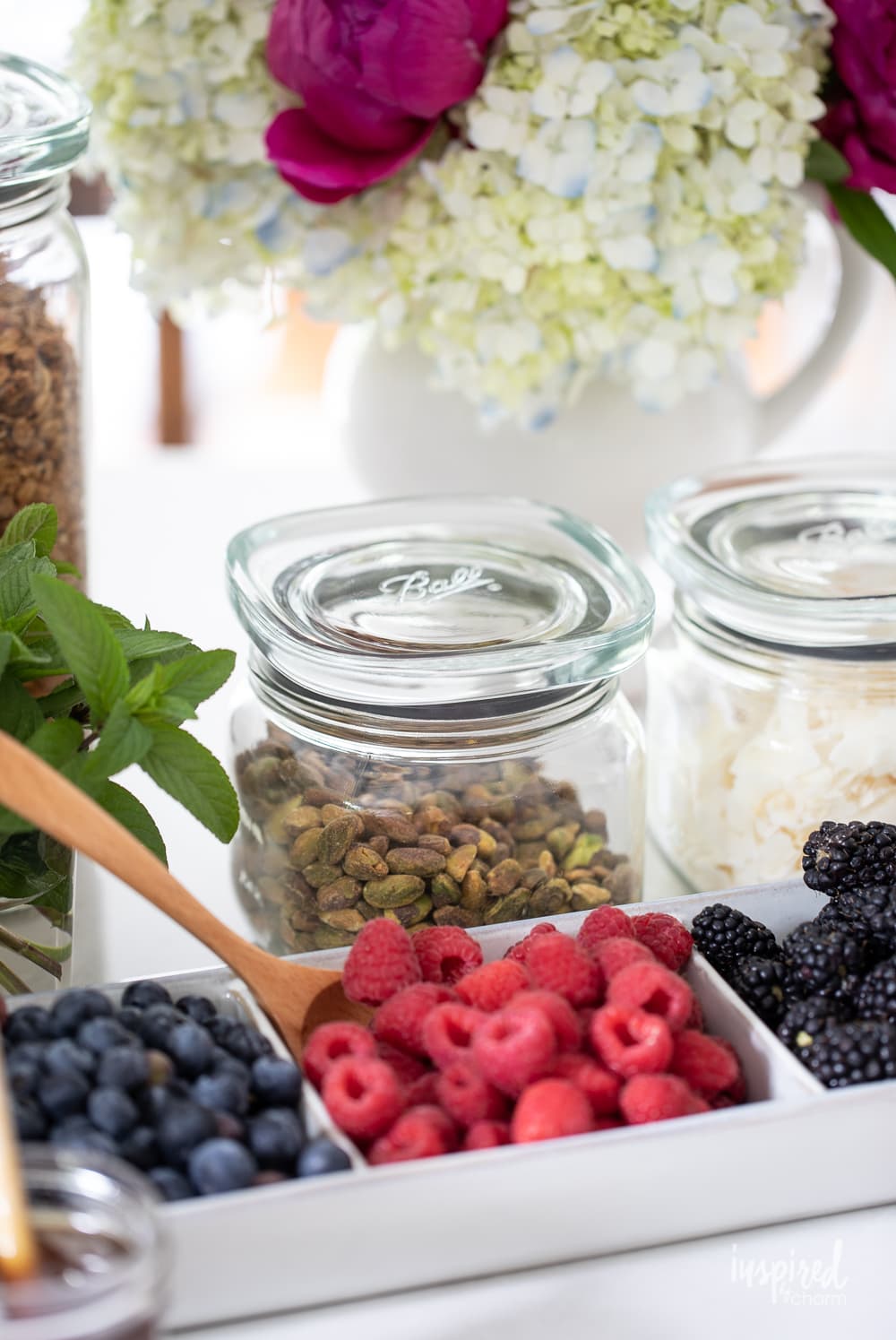Yogurt Parfait and Granola Bar