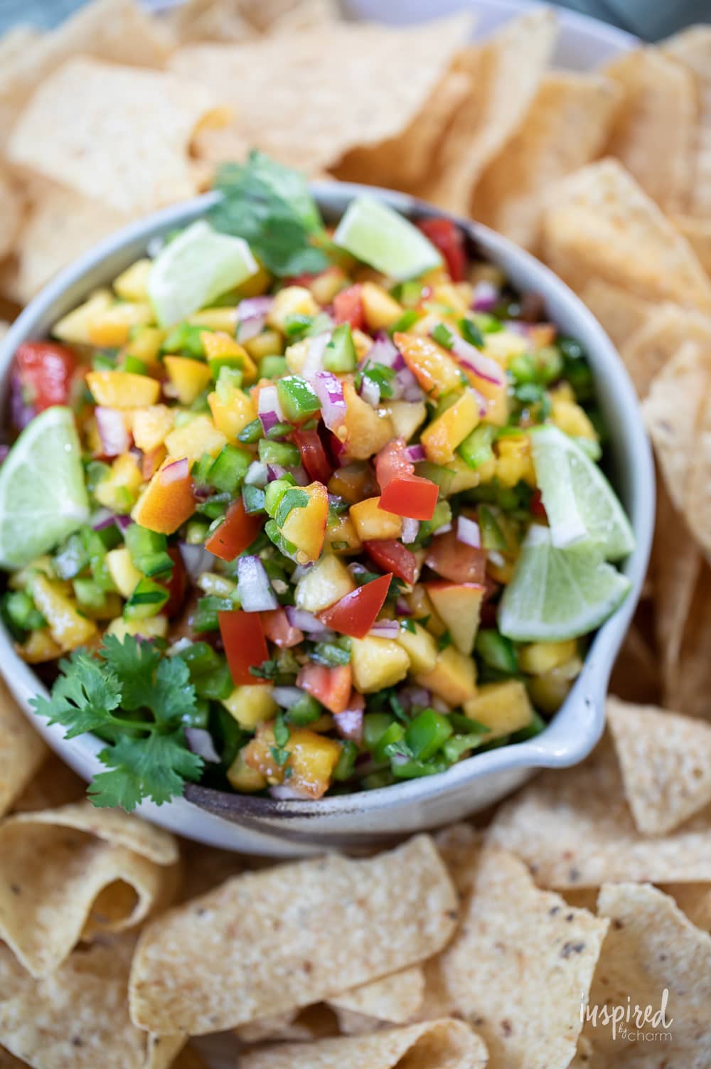 Spicy Peach Salsa