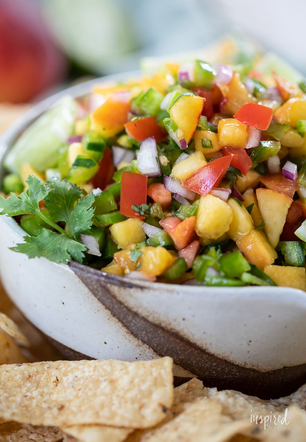 Spicy Peach Salsa