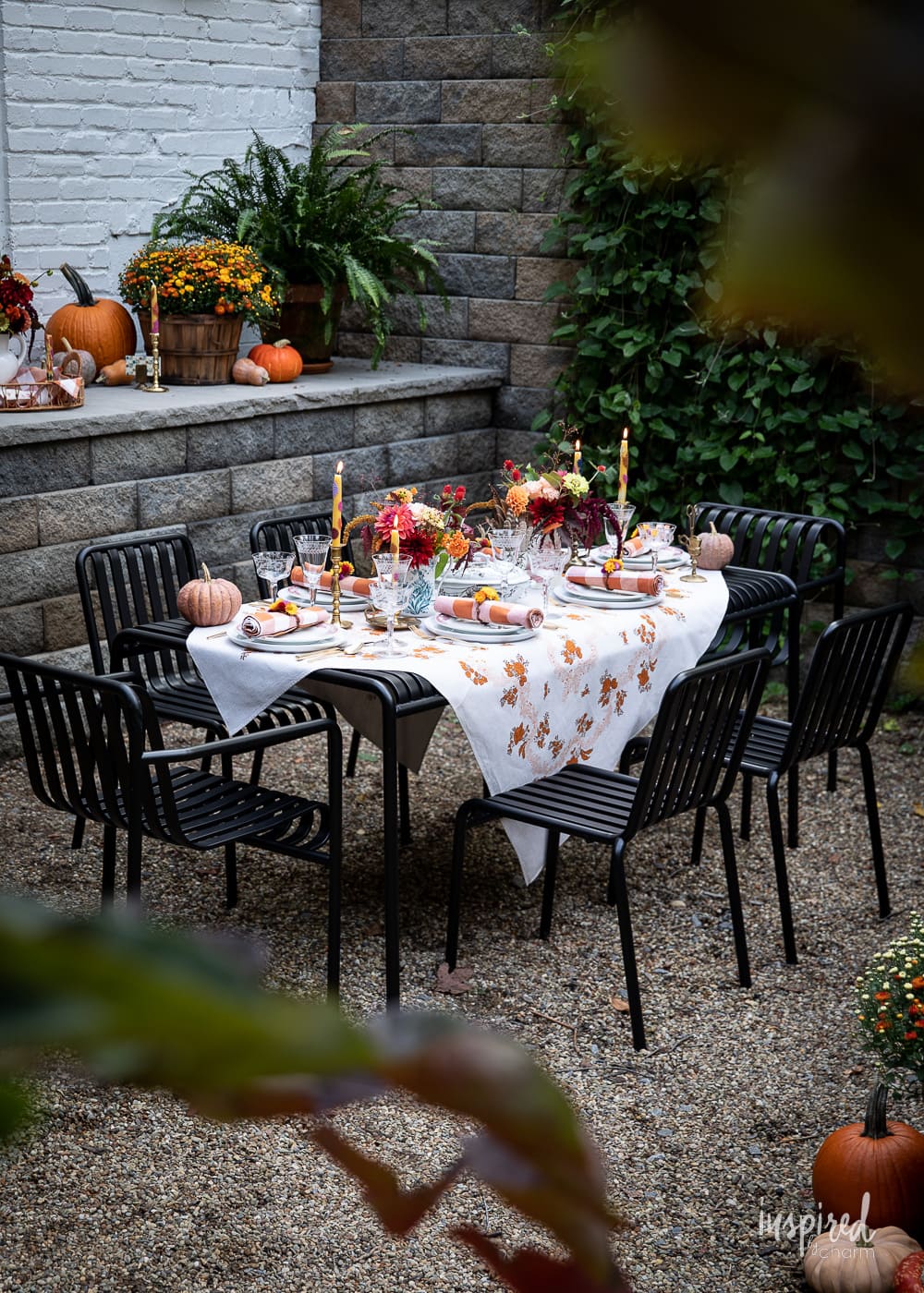 Vintage-Inspired Fall Tablescape