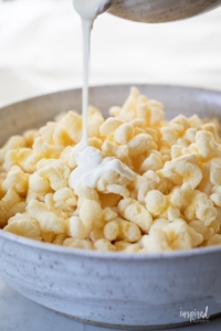White Chocolate Puff Corn