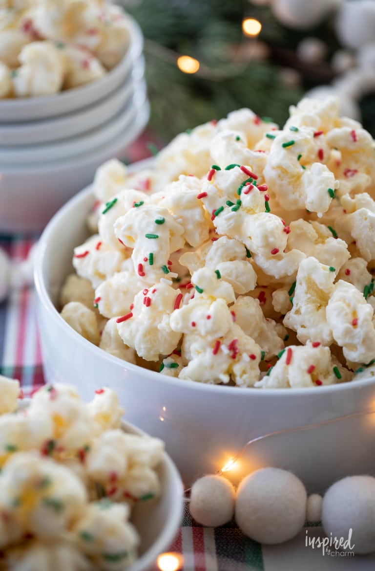 White Chocolate Puff Corn
