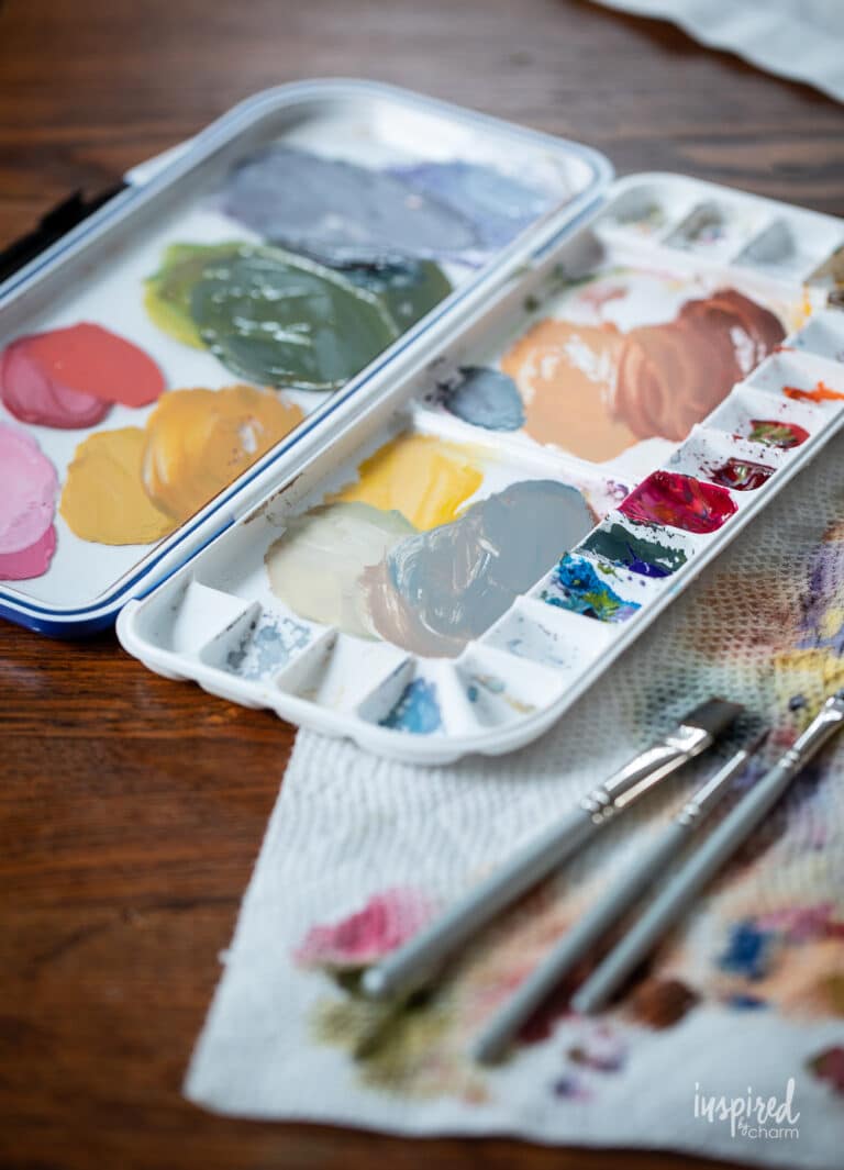My Essential Gouache Painting Supplies