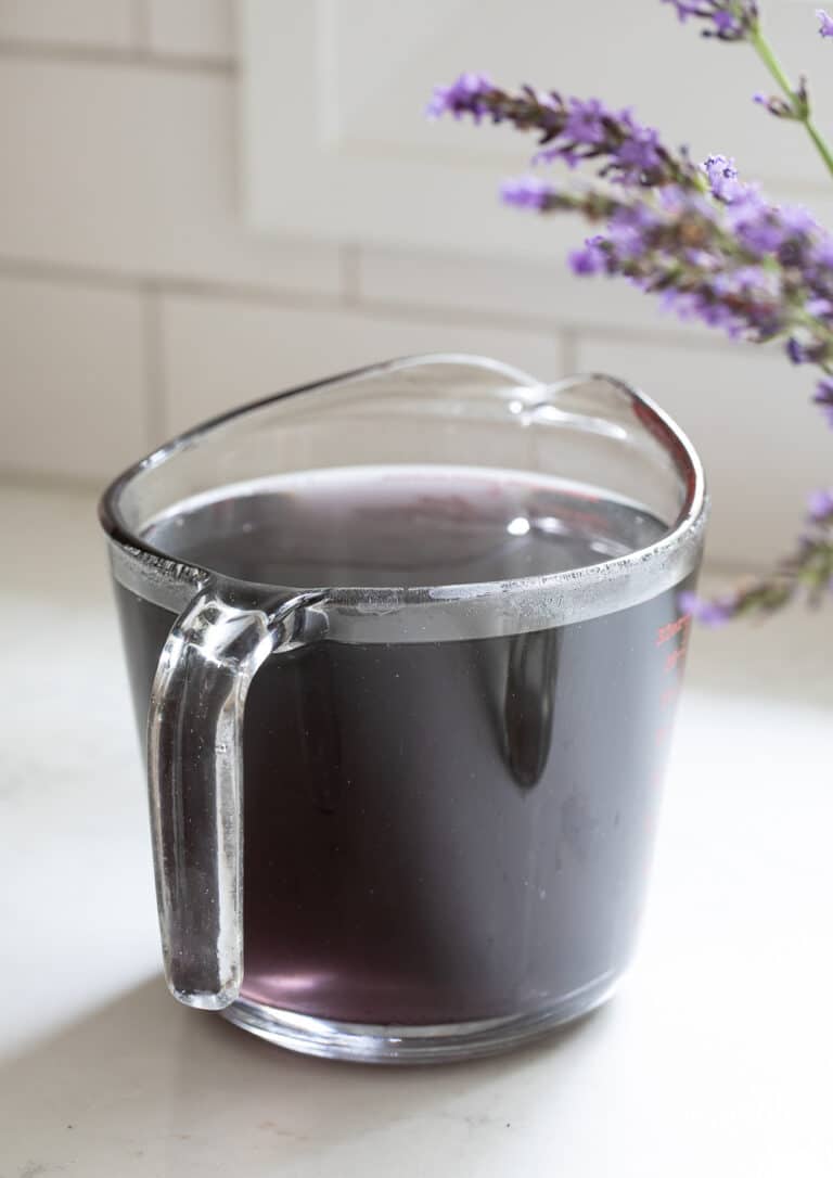 Homemade Lavender Syrup Recipe