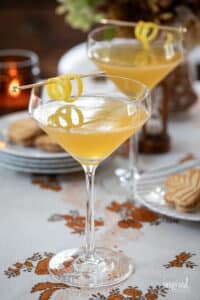 The BEST Maple Martini - only three ingredients!