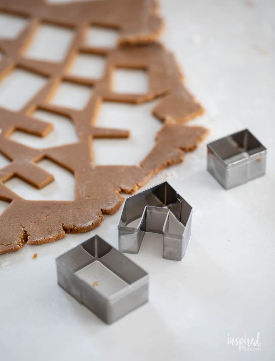 Handmade Gingerbread House Garland