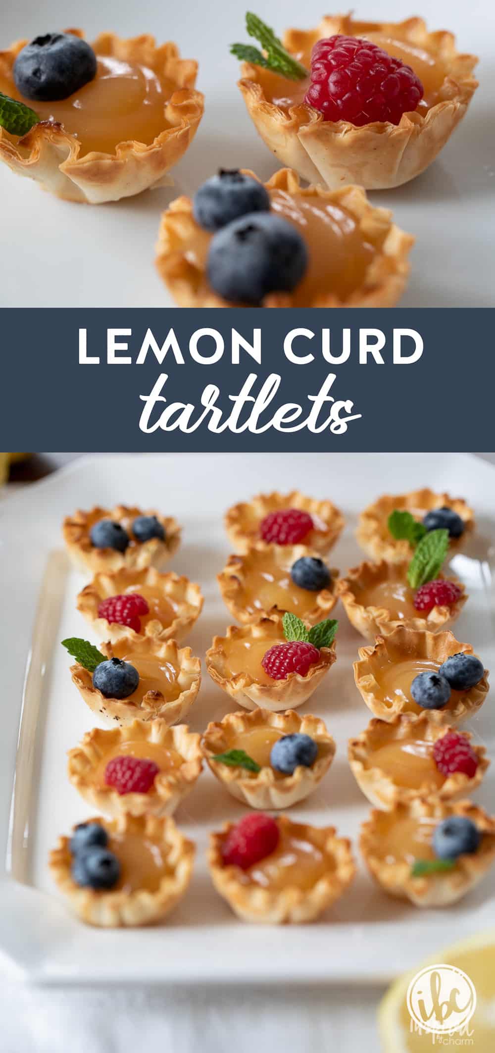 Lemon Curd Tartlets - Easy Dessert Recipe