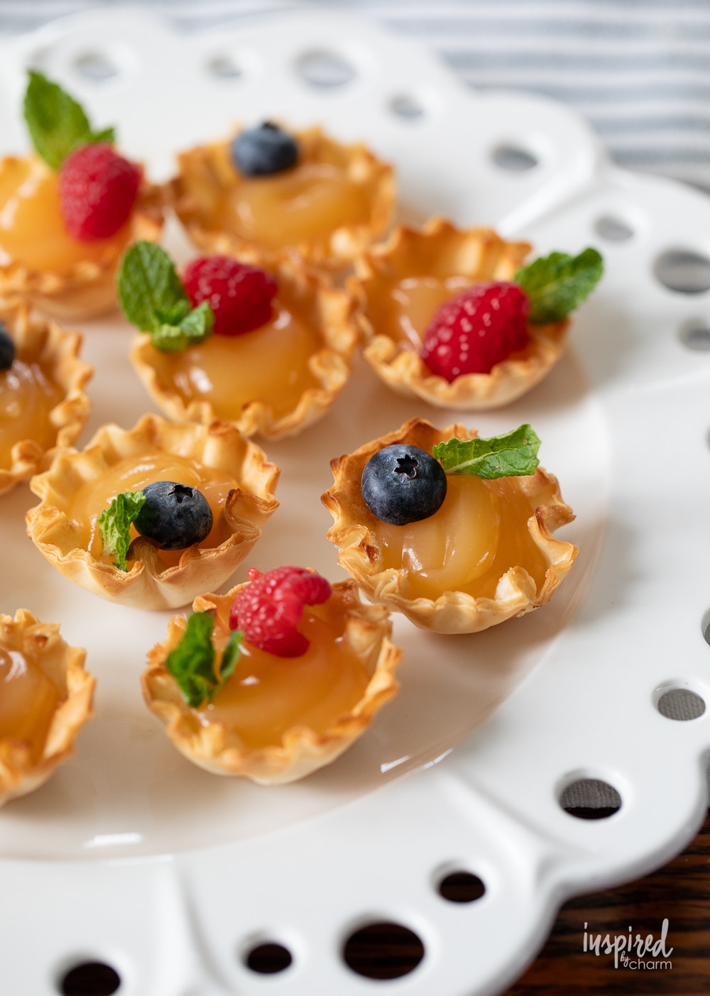 Lemon Curd Tartlets - Easy Dessert Recipe