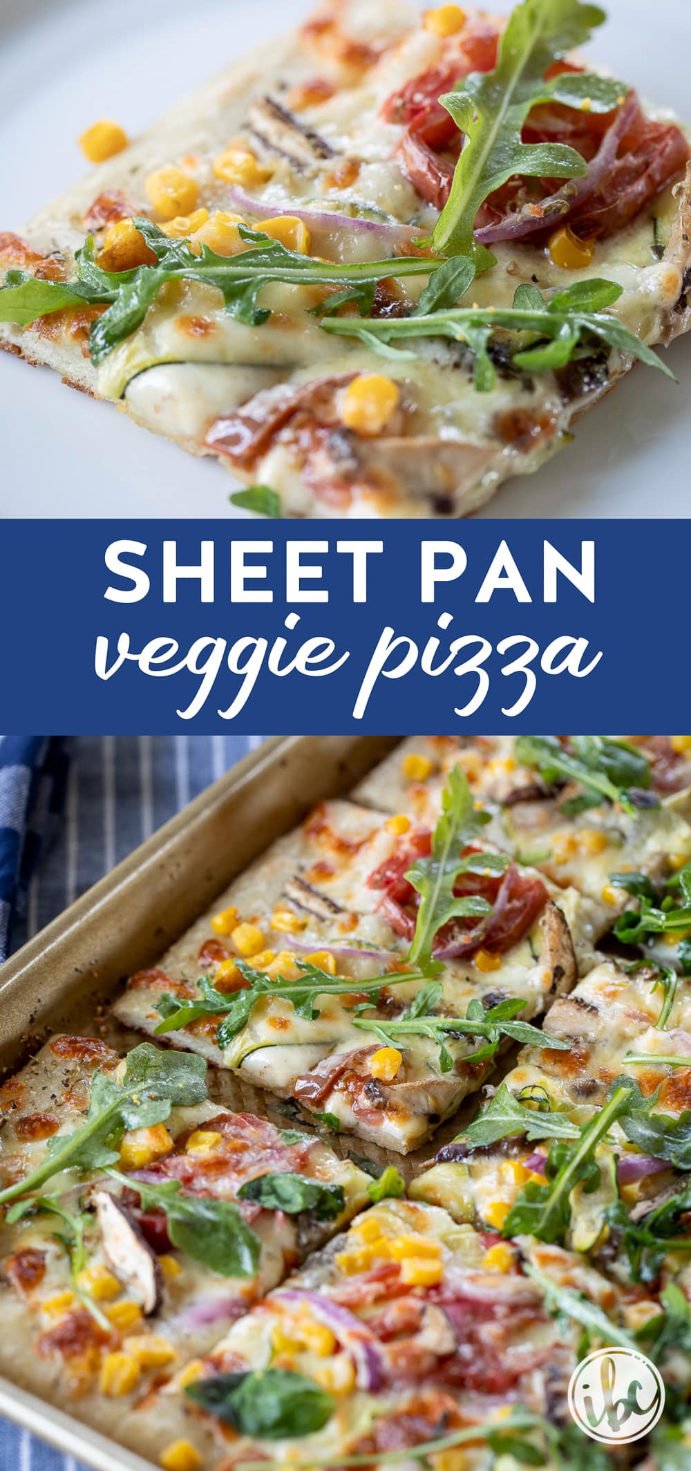Sheet Pan Veggie Pizza