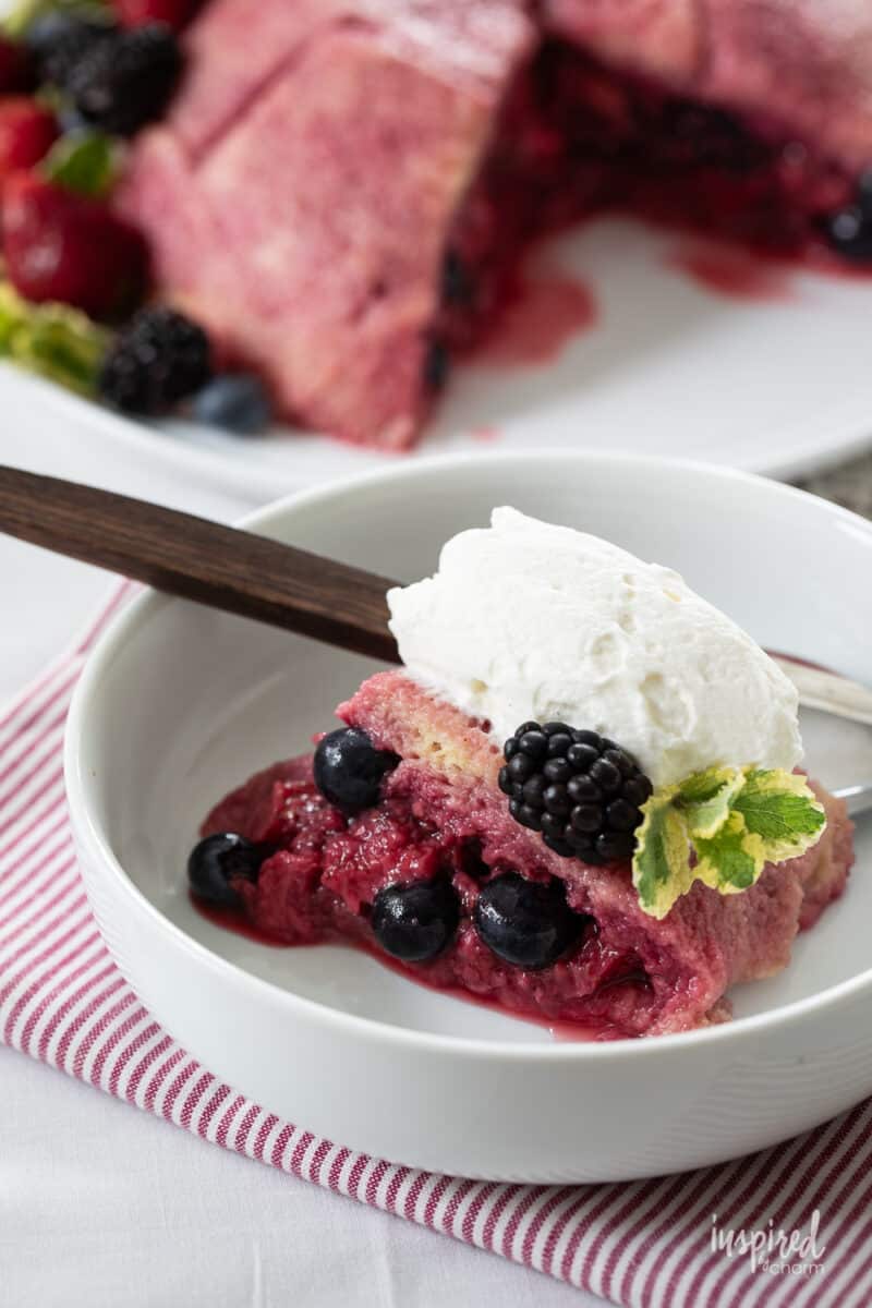 Summer Berry Pudding Dessert Recipe