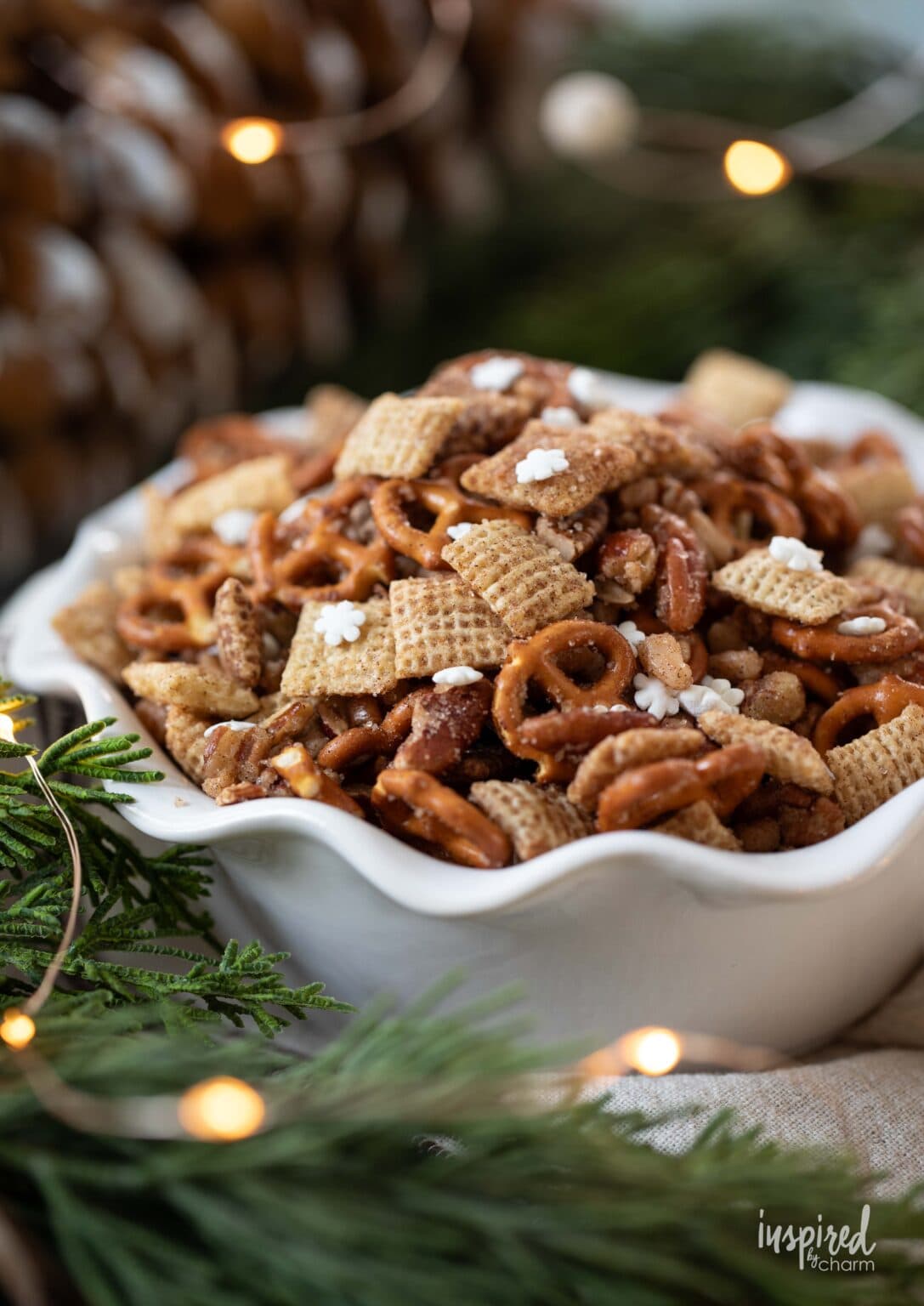 Easy Snickerdoodle Snack Mix Recipe