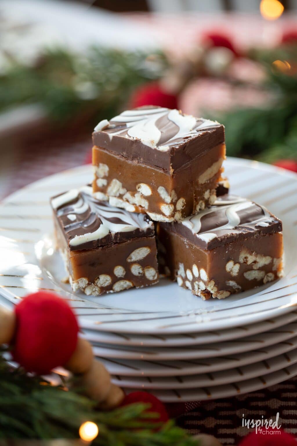 Homemade Caramel Pretzel Squares Recipe