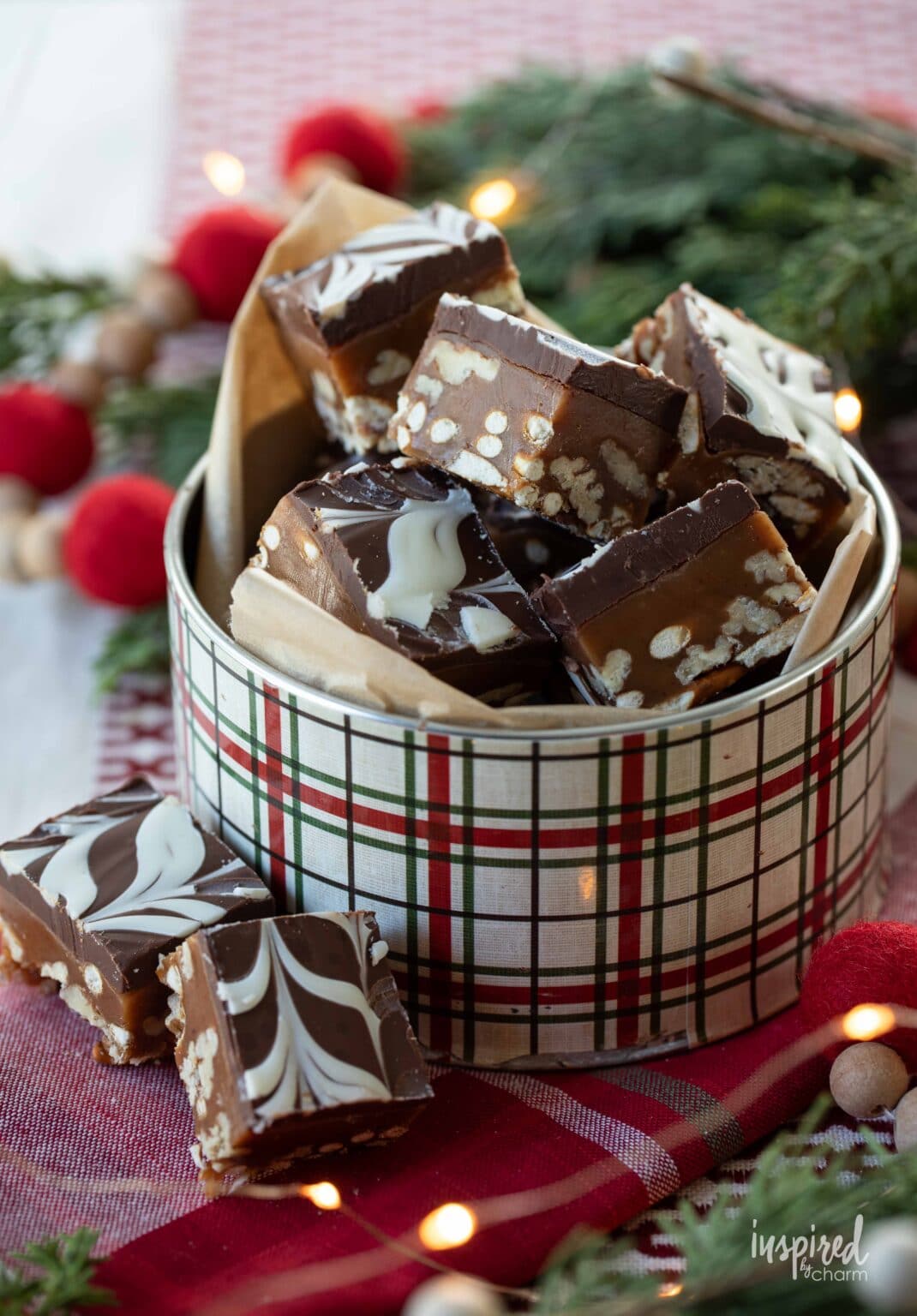 Homemade Caramel Pretzel Squares Recipe