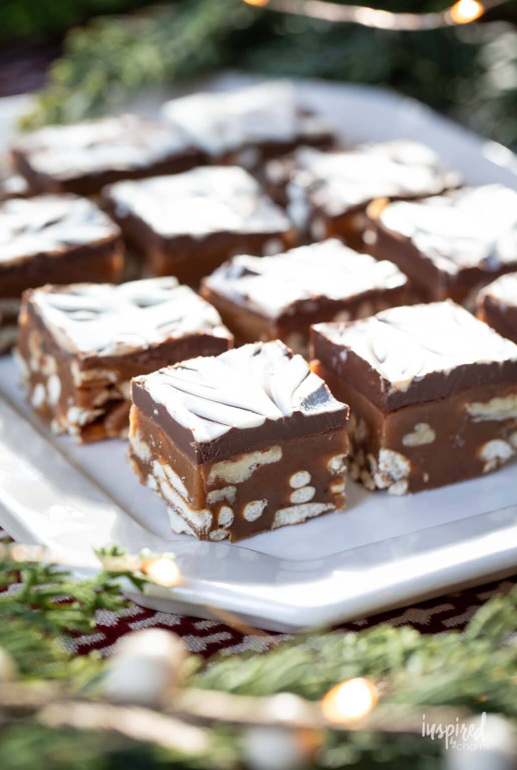 Homemade Caramel Pretzel Squares Recipe