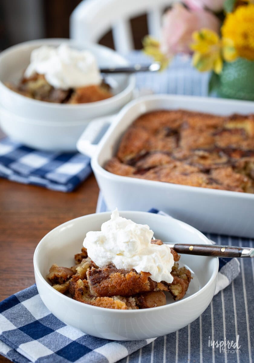 Easy Apple Spoon Cake