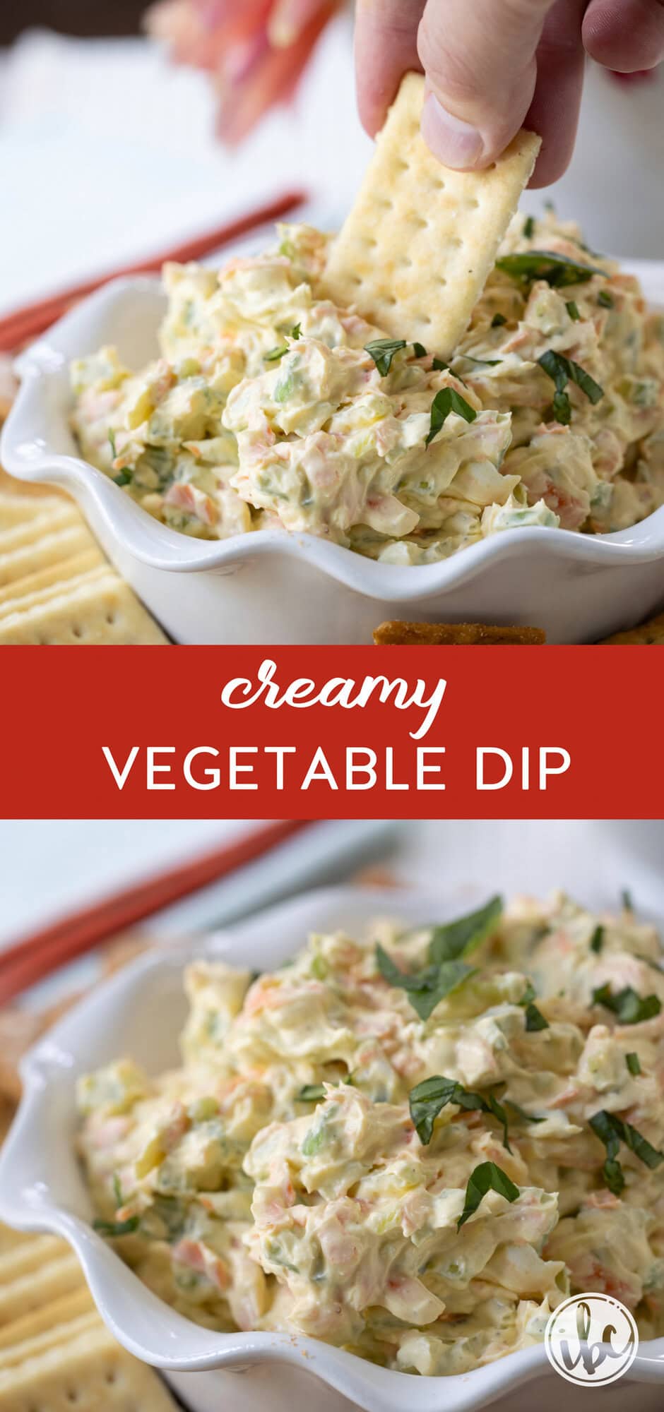 Creamy Vegetable Dip Recipe