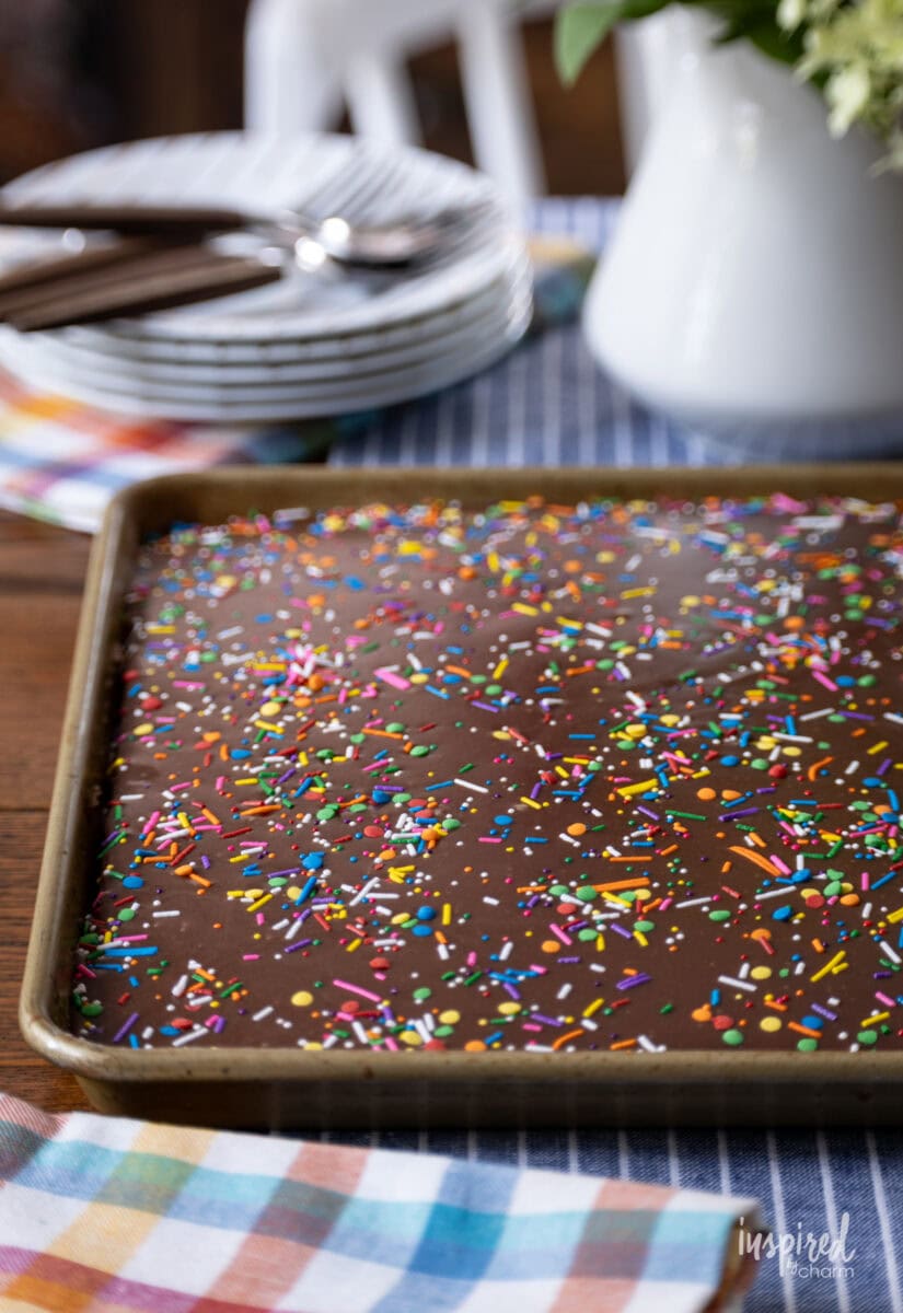 Cream Cheese Sheet Cake