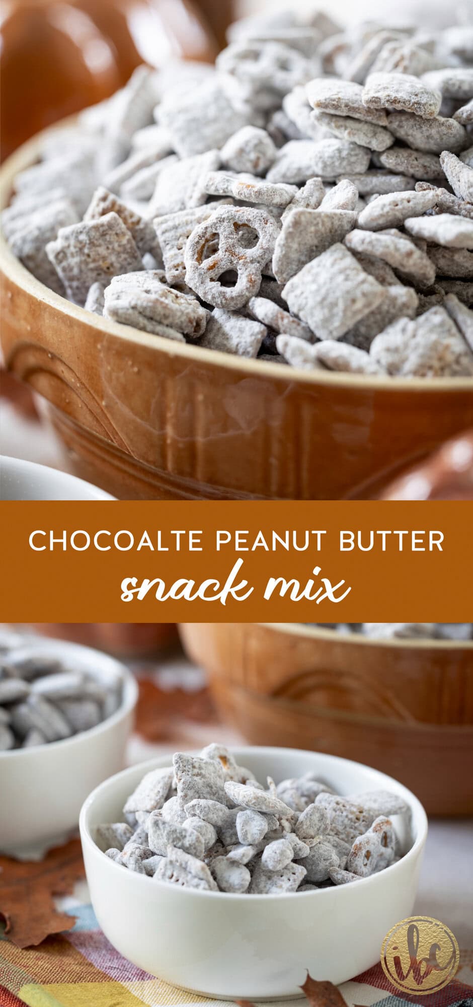 Easy Chocolate Peanut Butter Snack Mix