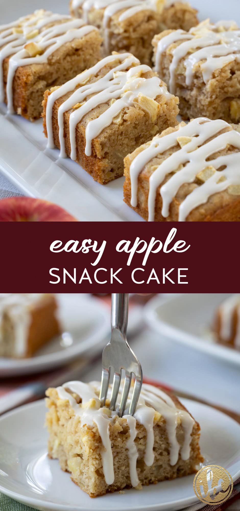 Easy Apple Snack Cake