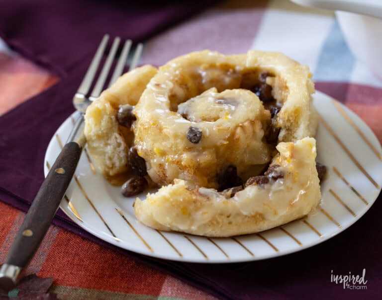 Chelsea Buns with Pears and Raisins